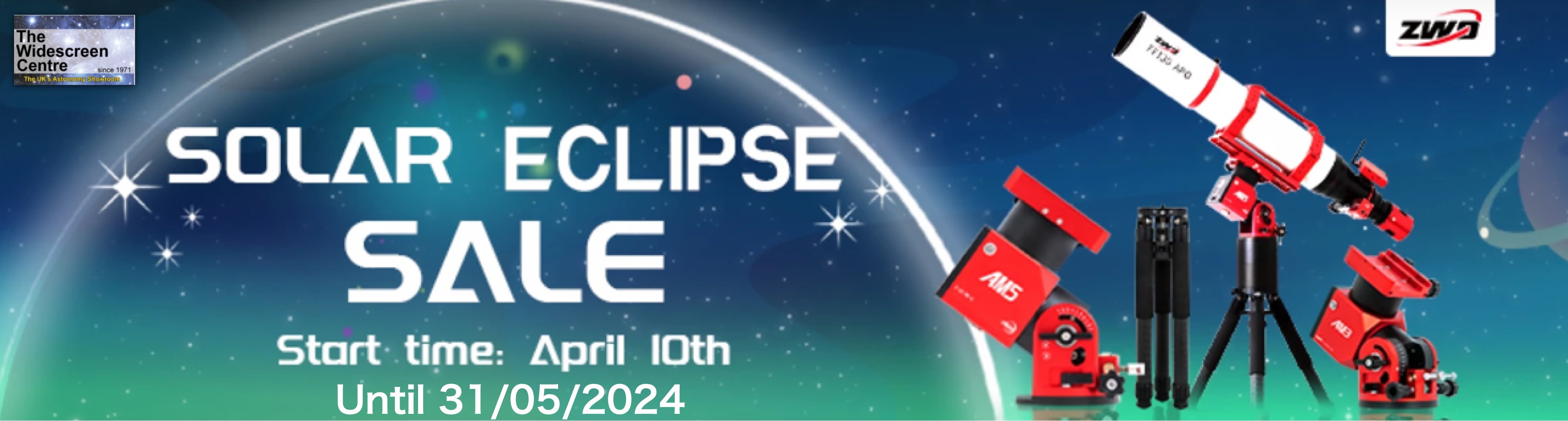Astronomy Telescope Shop | Telescope UK for Sale Online - Widescreen Centre