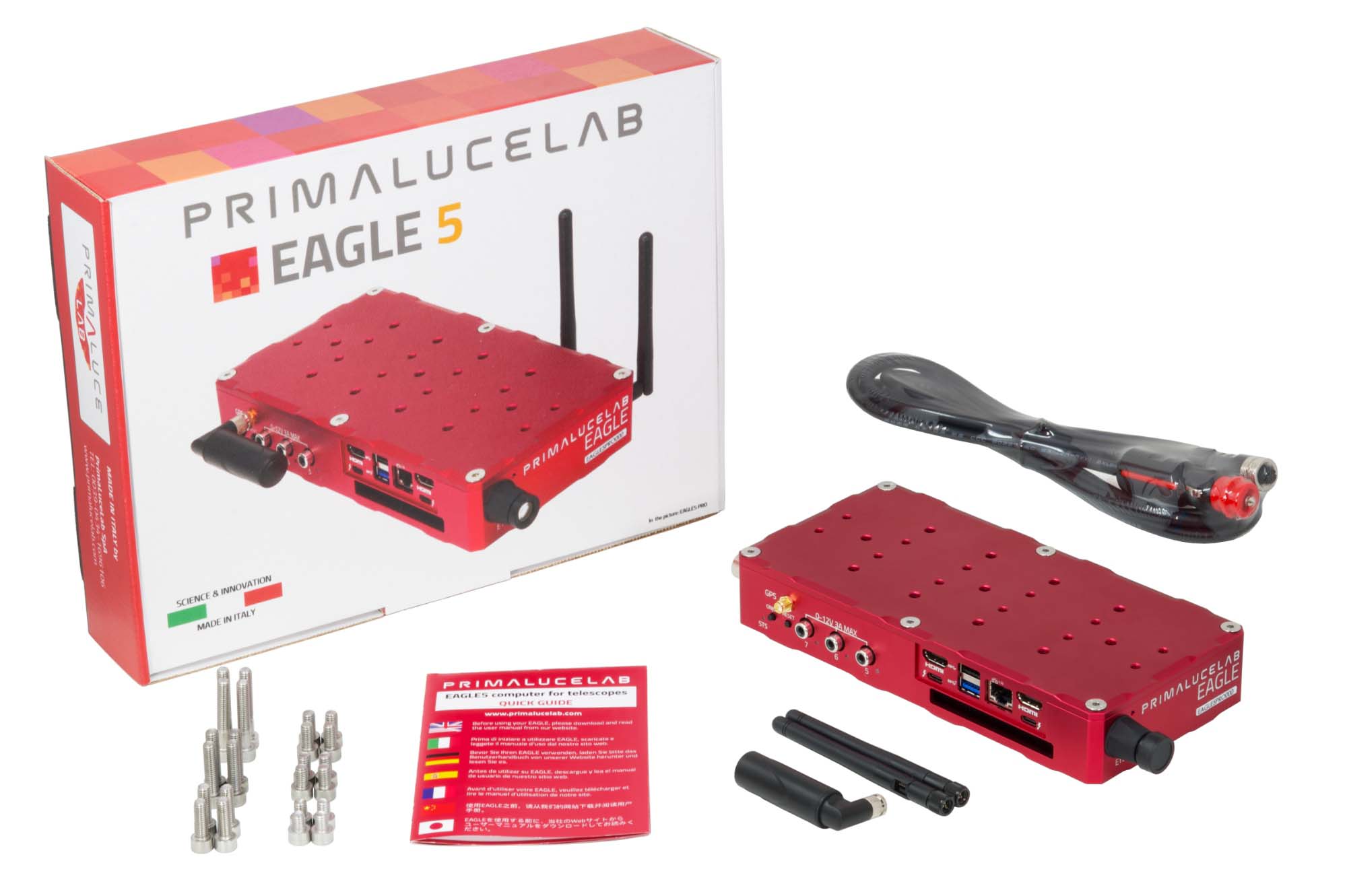 Primaluce Lab EAGLE5 PRO Computer for Telescopes and Astrophotography - Widescreen Centre