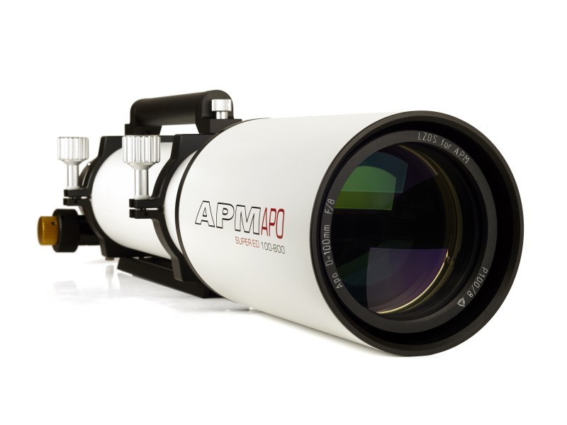 APM LZOS 100/800 F8 Triplet APO Refractor inc Rings, Dovetail, Case - 2 ...
