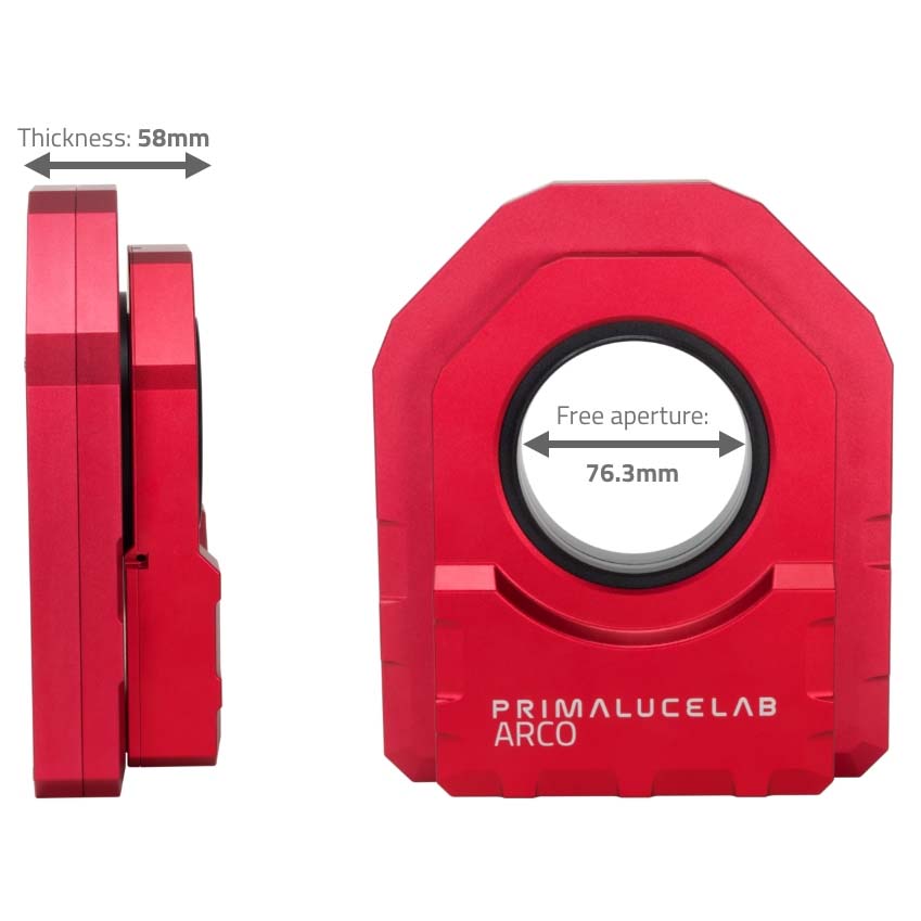 Primaluce Lab ESATTO 3.5" LP Focuser with ARCO 3" Rotator - Widescreen Centre