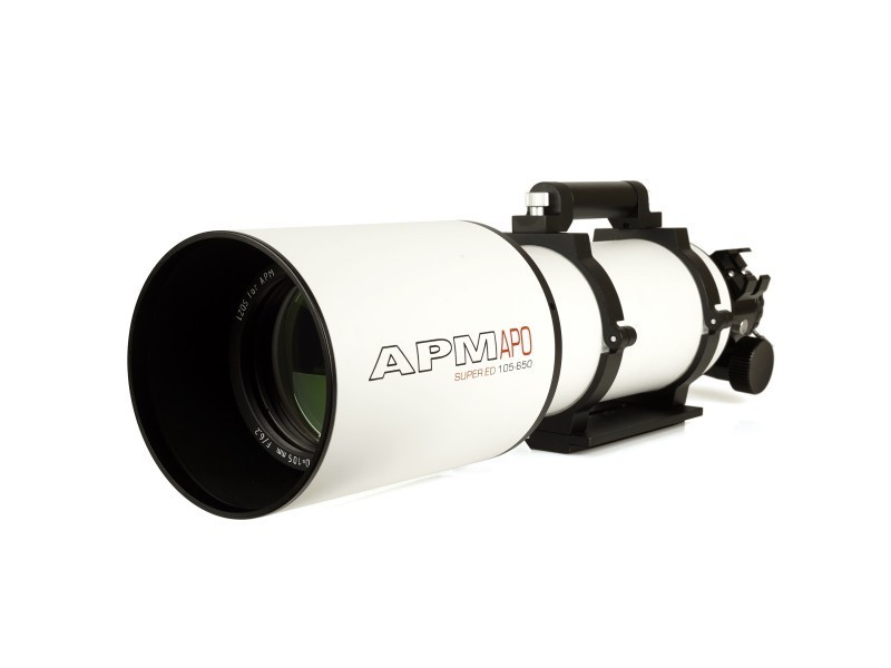 APM LZOS 105/650 F6.2 Triplet APO Refractor inc Rings, Dovetail, Case ...