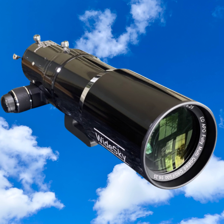 WideSky 80S F/6.25 ED Refractor Telescope - Widescreen Centre