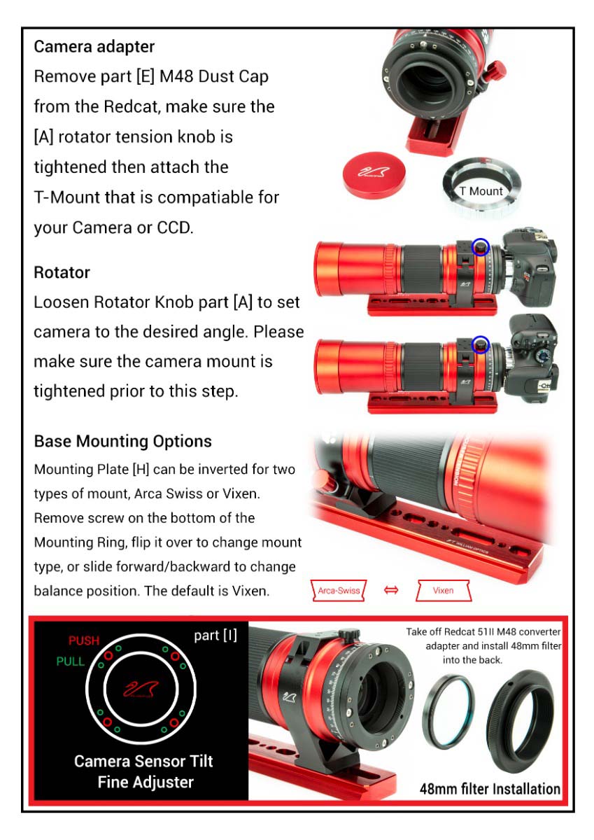 William Optics RedCat 51 V2.5 - Widescreen Centre