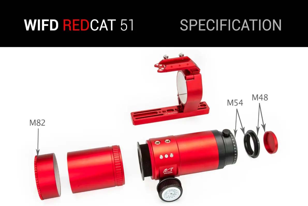 William Optics RedCat 51 III - Widescreen Centre
