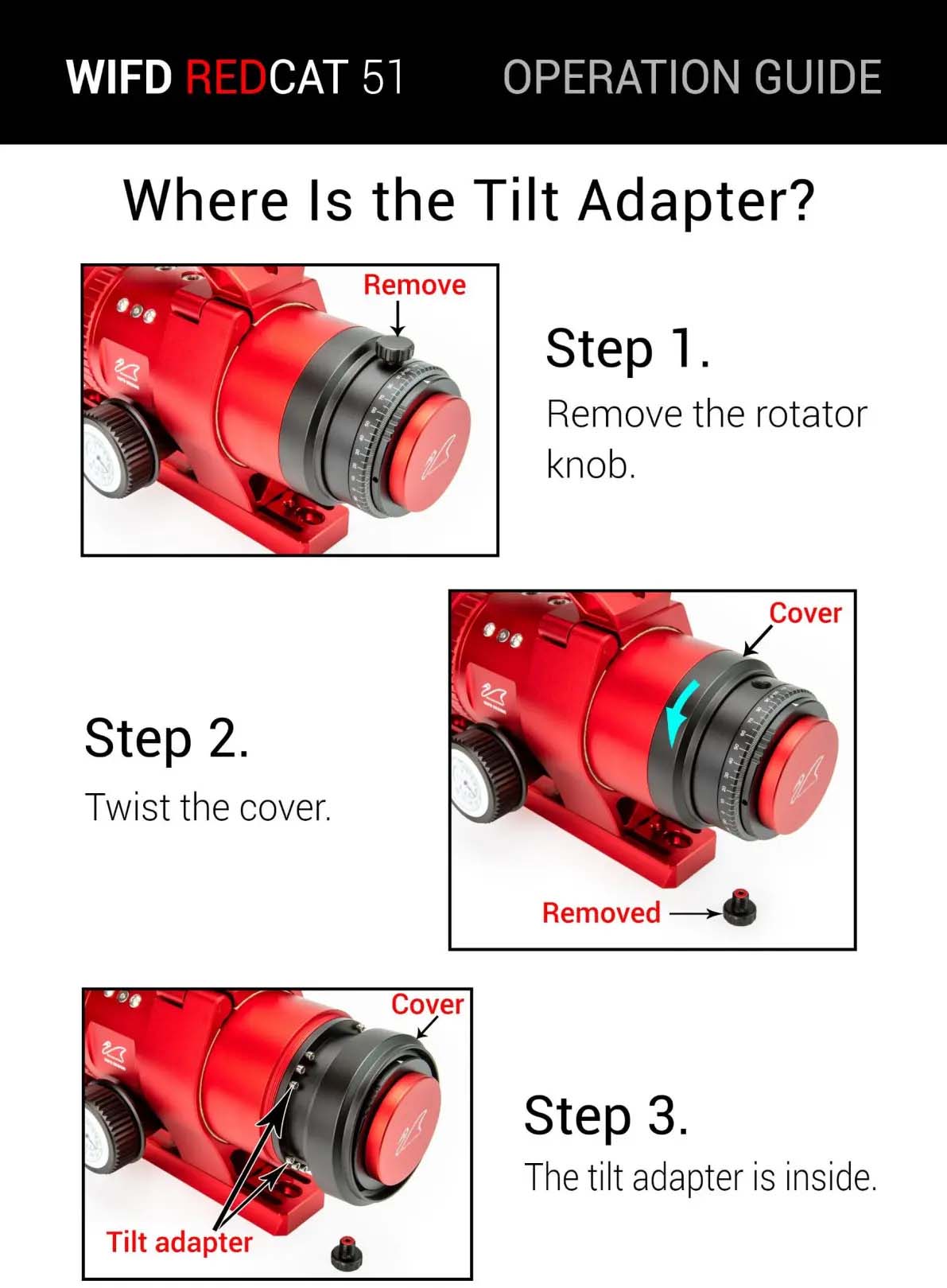 William Optics RedCat 51 III - Widescreen Centre