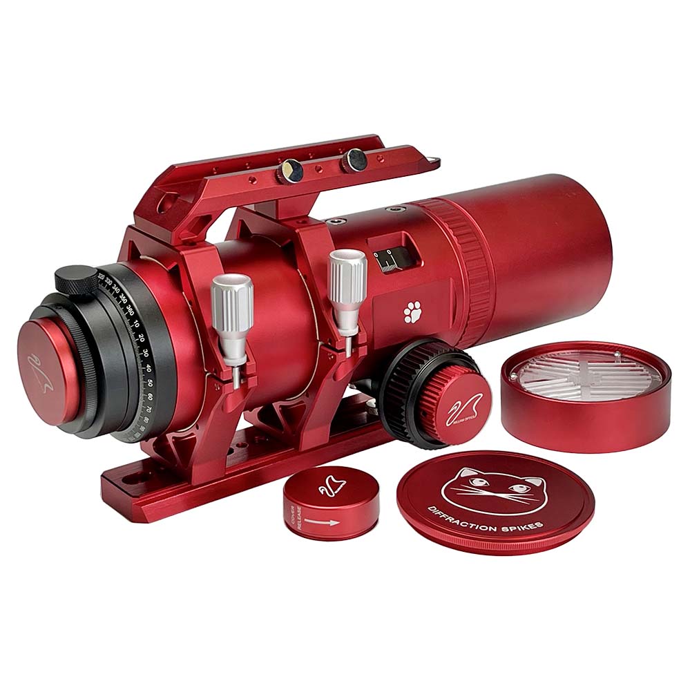 William Optics RedCat 61 f/4.9 Petzval Apo Refractor Telescope ...