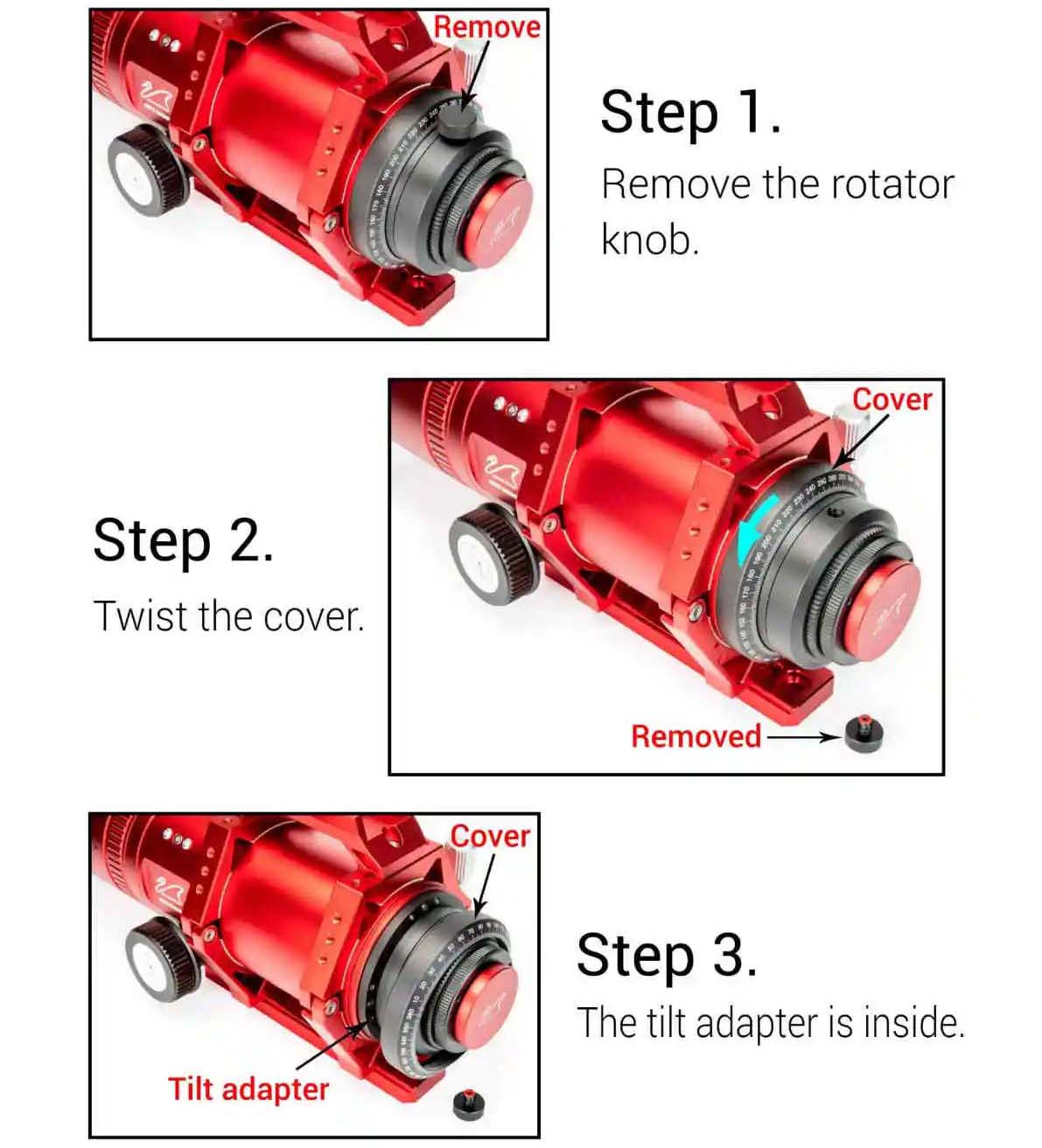 William Optics RedCat 71 II WIFD Telescope - Widescreen Centre