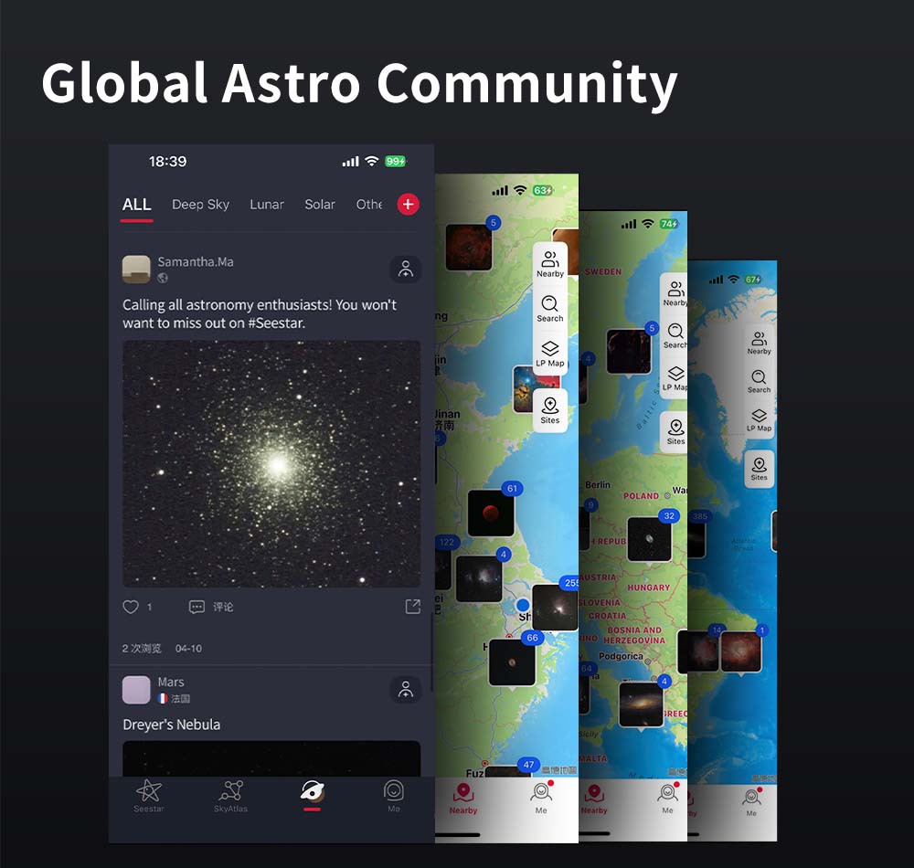 ZWO Seestar S50 all-in-One Smart Telescope - Widescreen Centre