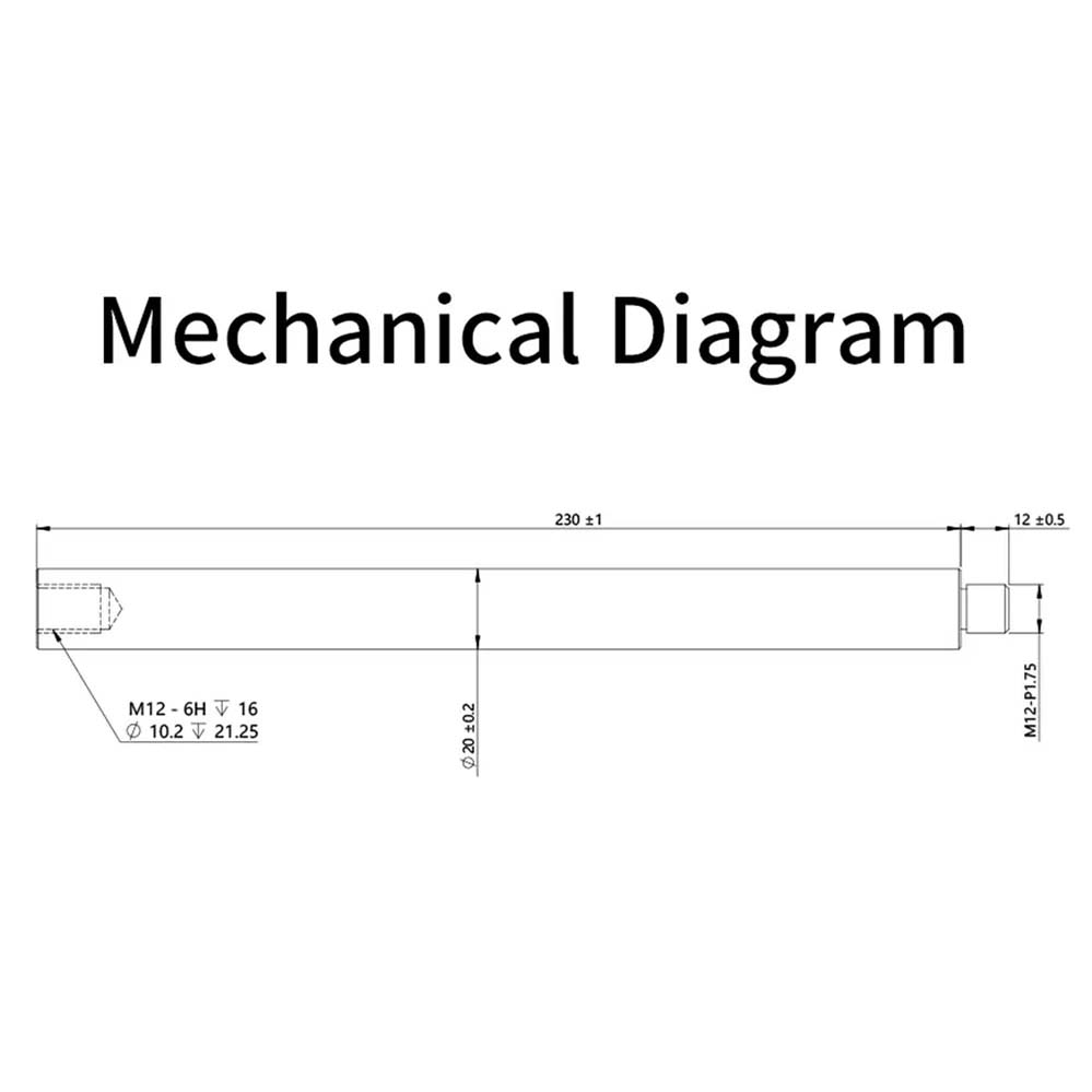 ZWO BC230 Counterweight Bar for Various Mounts - Widescreen Centre