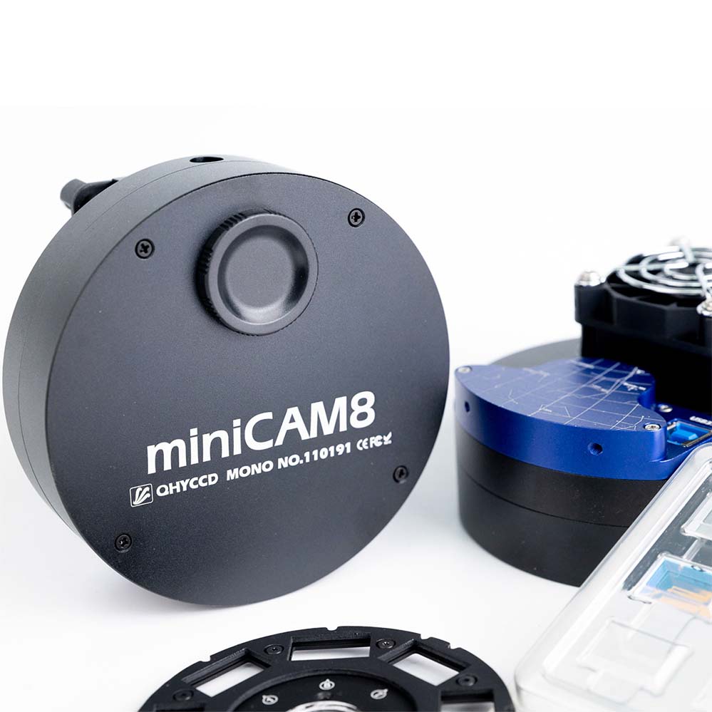 QHY miniCAM8 Colour / Monochrome Deep-Sky Imaging Camera Bundle ...