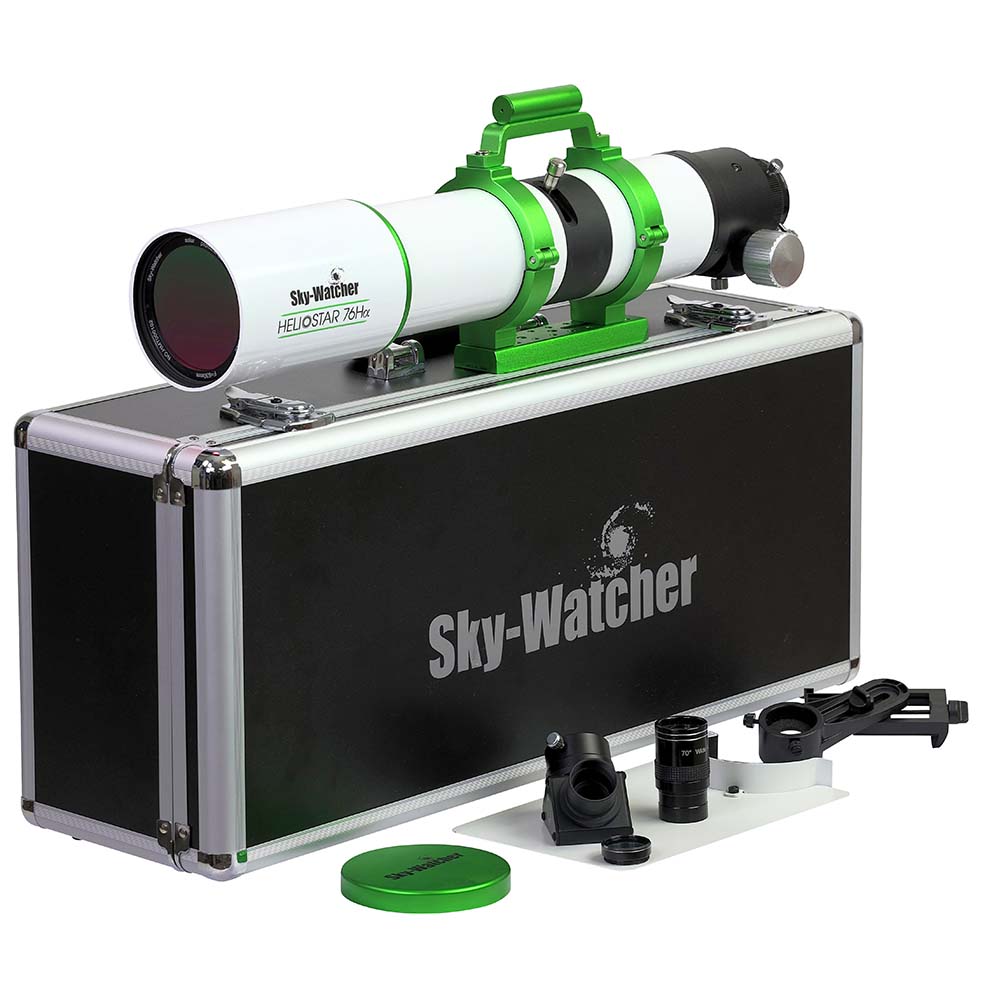 Sky-Watcher Heliostar-76ha H-Alpha Solar Telescope - Widescreen Centre