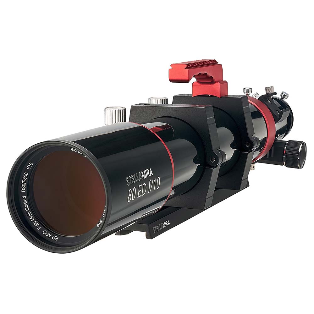 StellaMira 80mm f/10 ED Doublet Refractor Telescope - Widescreen Centre
