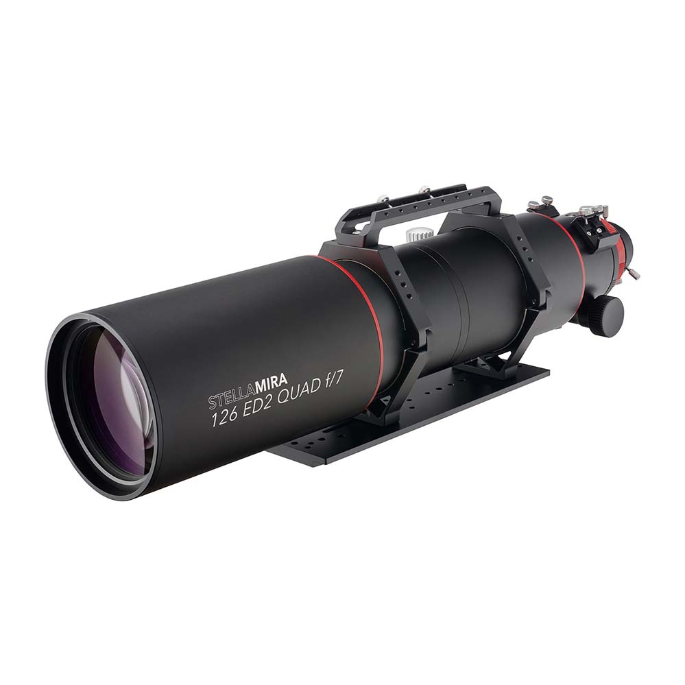 StellaMira 126mm ED2 Quadruplet f/7 Flatfield Refractor Telescope ...