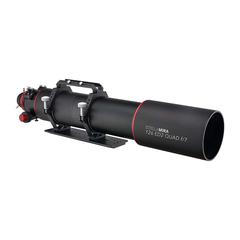 StellaMira 126mm ED2 Quadruplet f/7 Flatfield Refractor Telescope ...